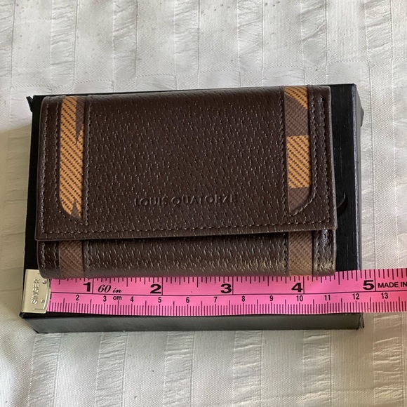 Louis Quatorze | Bags | Louis Quatorze Men Brown Leather Wallet | Poshmark